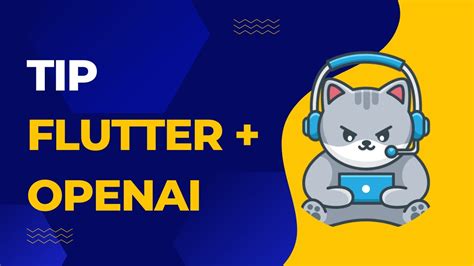 Flutter 中使用 OpenAI GPT-3 进行语义化处理 - 猫哥 - YouTube