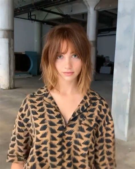 Emily Rudds Instagram Video “always Think Theres No Way Salsalhair