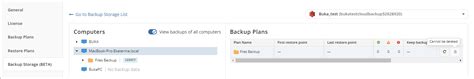 Backup Storage Browser