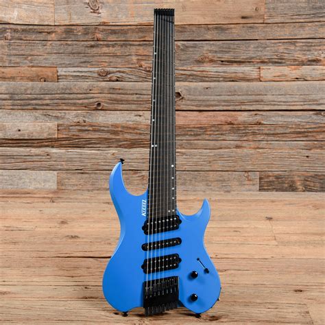 Kiesel Vader Multiscale 8 String Grabber Blue Satin Matte 2022
