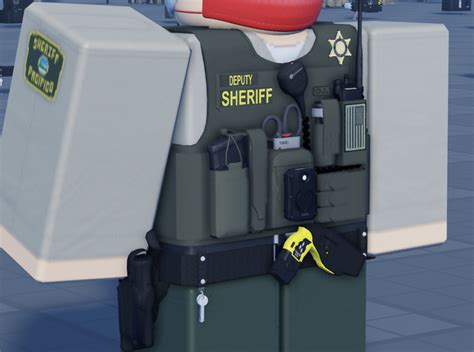 Riverside County Sheriffs Belt And Vest Builtbybit
