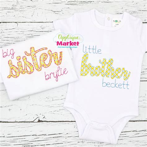 Brother Cursive Bean Stitch