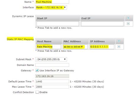 Networking Can I Block Certain Mac Addresses From A Cyberoam