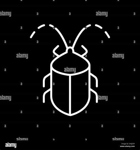 Insect Mascot Beetle Line Logo Design Vector Stock Vector Image And Art