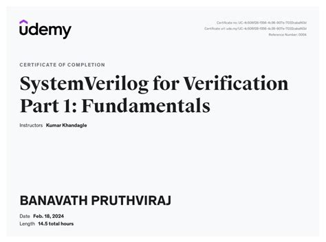 Dive Deep Into Systemverilog With Udemy Learn Advanced Techniques In Hardware Design
