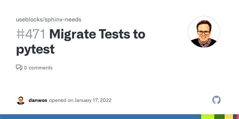 Migrate Tests To Pytest Issue Useblocks Sphinx Needs GitHub