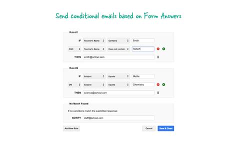 Email Notifications For Google Forms Google Workspace Marketplace