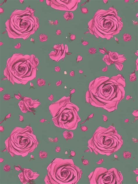 Download Elegant Rose Pattern Wallpaper Wallpaper