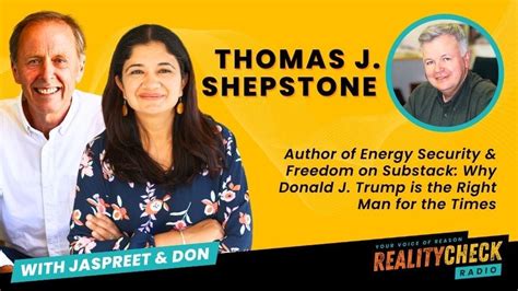 Thomas J Shepstone Author Of Energy Security And Freedom On Substack