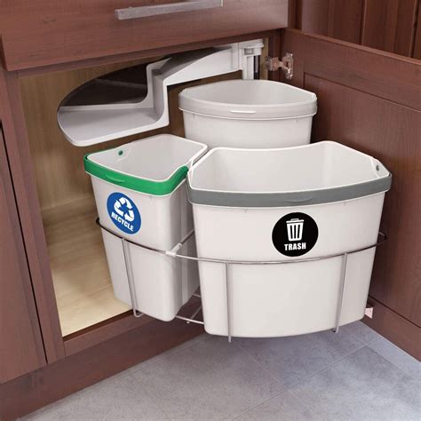 6 Pcs Waterproof Garbage Classification Sign Stick Grandado