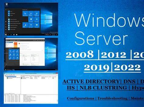 configuration maintenance and troubleshooting windows servers upwork