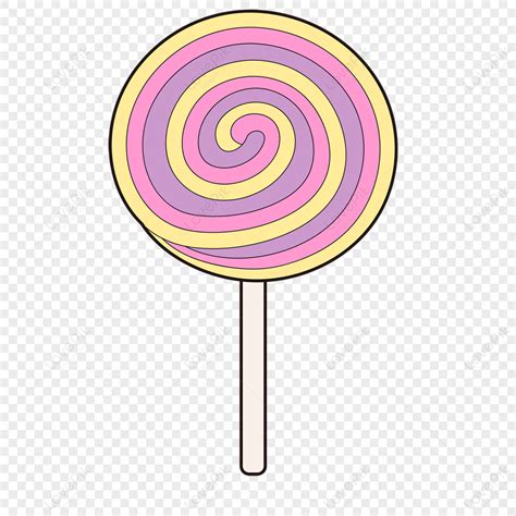 롤리팝 클립 아트 원형 나선형 롤리팝 클립 아트 일주 흑선 Png 일러스트 무료 다운로드 Lovepik