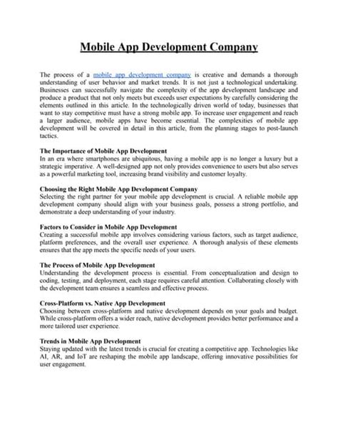 Mobile App Development Lifecycle Pptx Computer Software And Applications Computing