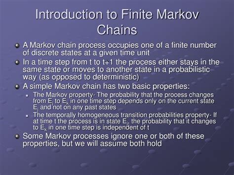 ppt chapter 4 stochastic processes poisson processes and markov