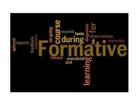 Formative Summative Assessments PPT