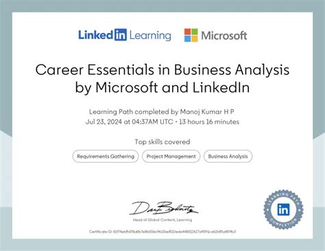 connections excited to share that i have completed my certification
