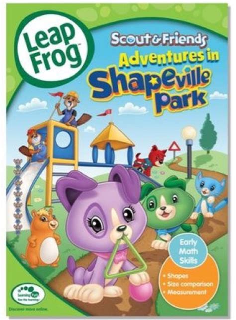 Leap Frog Adventures In Shapeville Park Educational Dvd Leap Frog