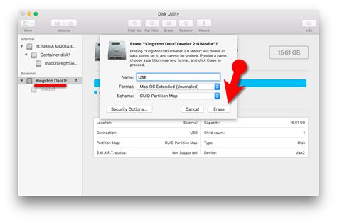 fixed erase process has failed click done to continue on macos high
