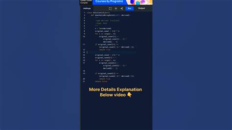 170125 Leetcode Today Daily Challenge Problem Solved Leetcode Learnpython Shortsfeed Youtube