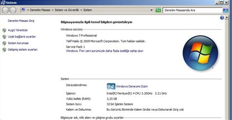 Intelr Pentiumr Cpu 320ghz 321ghz Çİft Çekİrdekmİdİr Tekmİ