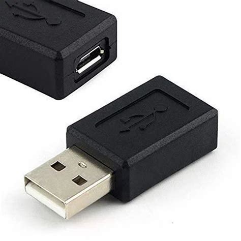 MaK WOrLD Micro USB Female To USB 2 0 Type A Male Connector Adapter Converter For EKYC