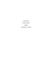 Unit Assignment Docx Leslie Salas Professor Babed SO September Making The