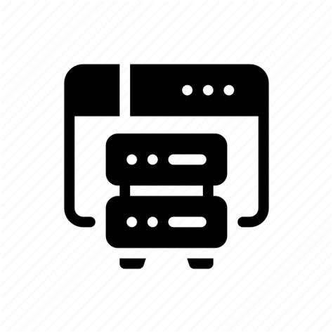 Hosting Browser Network Storage Server Icon Download On Iconfinder