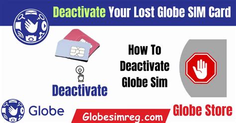 Complete Process To Deactivate Lost Globe SIM Card Know Detail