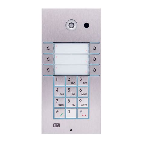 2n Analog Vario Voice Intercom 3x2 Taster Keypad 2689 Dkk