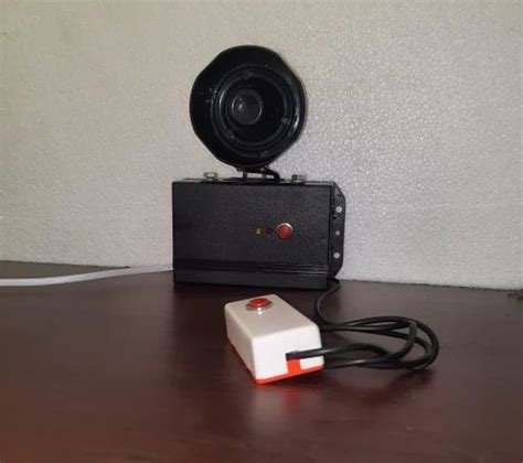 Plastic 120 DB Wireless Panic Alarm System For Industrial 250 Meters At 2498 In Bengaluru