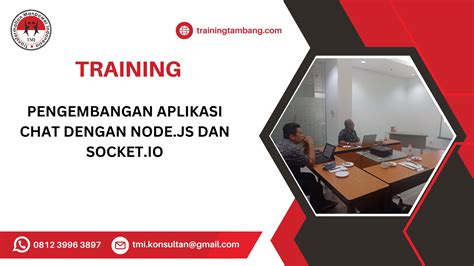 Training Pengembangan Aplikasi Chat Dengan Nodejs Dan Socketio