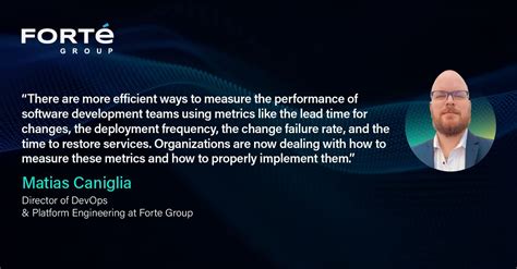 How Dora Helps Software Development Teams Forte Group Posted On The Topic Linkedin