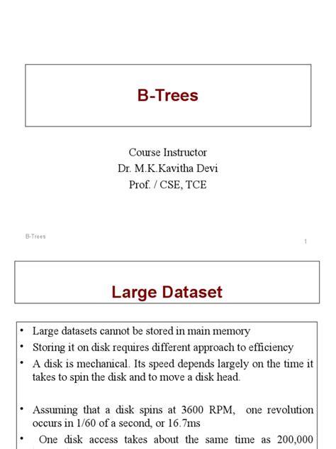 b trees pdf data algorithms and data structures