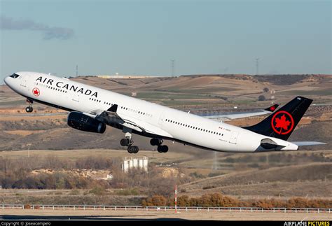 Air Canada Airbus A330 300 C Gegc At Madrid Barajas Mad Lemd
