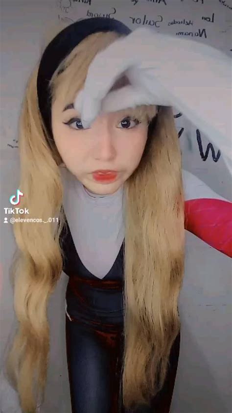🕸️🕷️spidergirl Spidergwen Spiderman Cosplay Gwenstacy Cosplayer