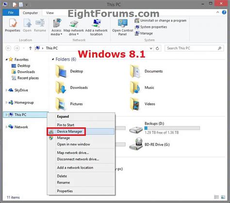 Device Manager Add Or Remove From My Computer Context Menu Tutorials