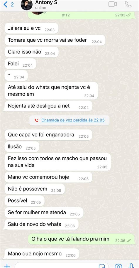 Mensagens Mostram Ameaças De Antony à Ex Namorada Tomara Que Você