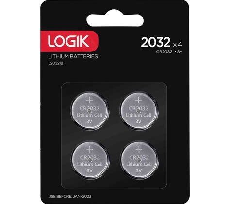 Buy LOGIK 2032 Batteries - Pack of 4 | Free Delivery | Currys
