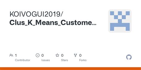 Clus K Means Customer Seg Bkk Clus K Means Customer Seg Bkk Ipynb At Main · Koivogui2019 Clus K