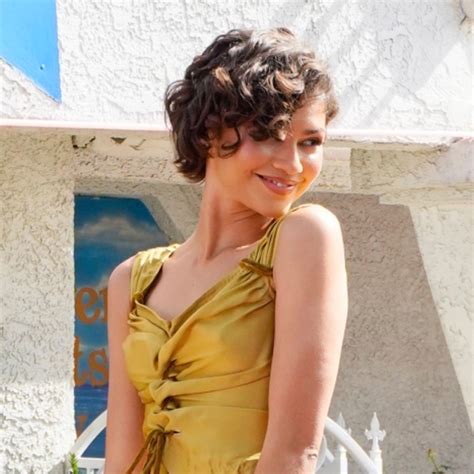 Zendaya Butter Yellow Dress