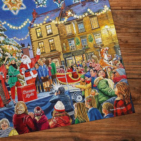 Gibsons Christmas Switch On 1000 Piece Jigsaw Puzzle For Adults Perfect T