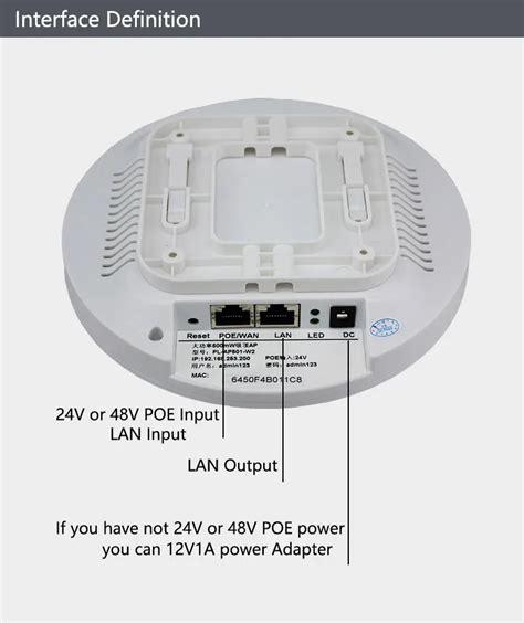 Ceiling Mount Wifi Extender Access White Ceiling Ap Networking Equipment B G N Buy