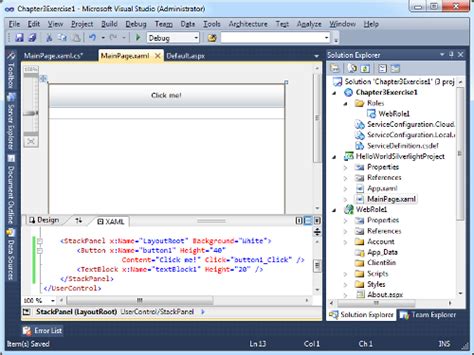 Combining Silverlight And Windows Azure Projects