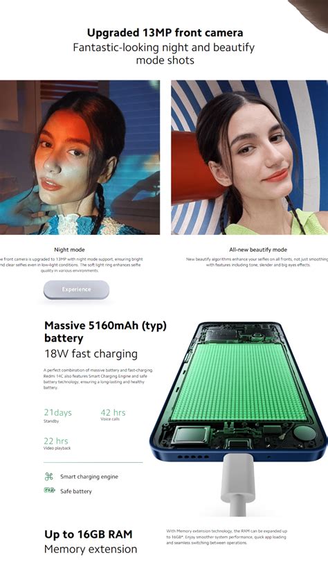 NEW IN XIAOMI Redmi 15C 14C 4G 6 128GB 8 256GB รบประกนศนยไทย 12 เดอน Shopee Thailand