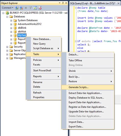 Sql Server Copy Views From One Database To Other Database Database