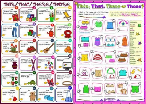 Упражнения на тему Указательные местоимения 2025 Elementary English Английский для детей