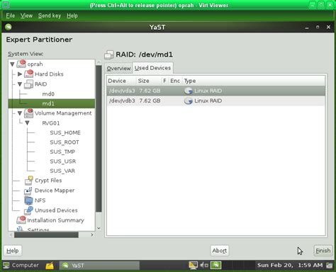 OpenSUSE 11 4 Raid Lvm Vm Installation Guide