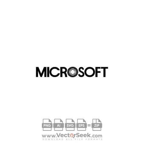 Microsoft Old Logo Png Svg Ai Vector Free Download