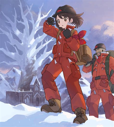 Gloria And Peony Pokemon And More Drawn By Chorefuji Danbooru