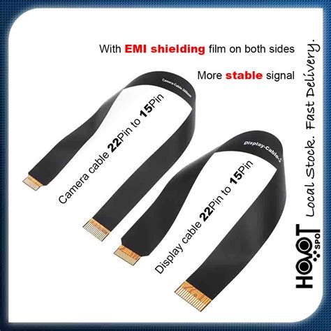 Raspberry Pi 5 Zero Display Camera Dsi Csi Fpc Flexible Cable 22 Pin To 15 Pin Lazada Singapore